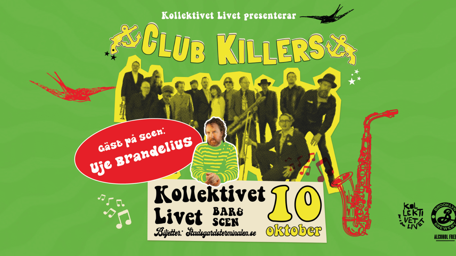 Club Killers | Kollektivet Livet - Stadsgårdsterminalen